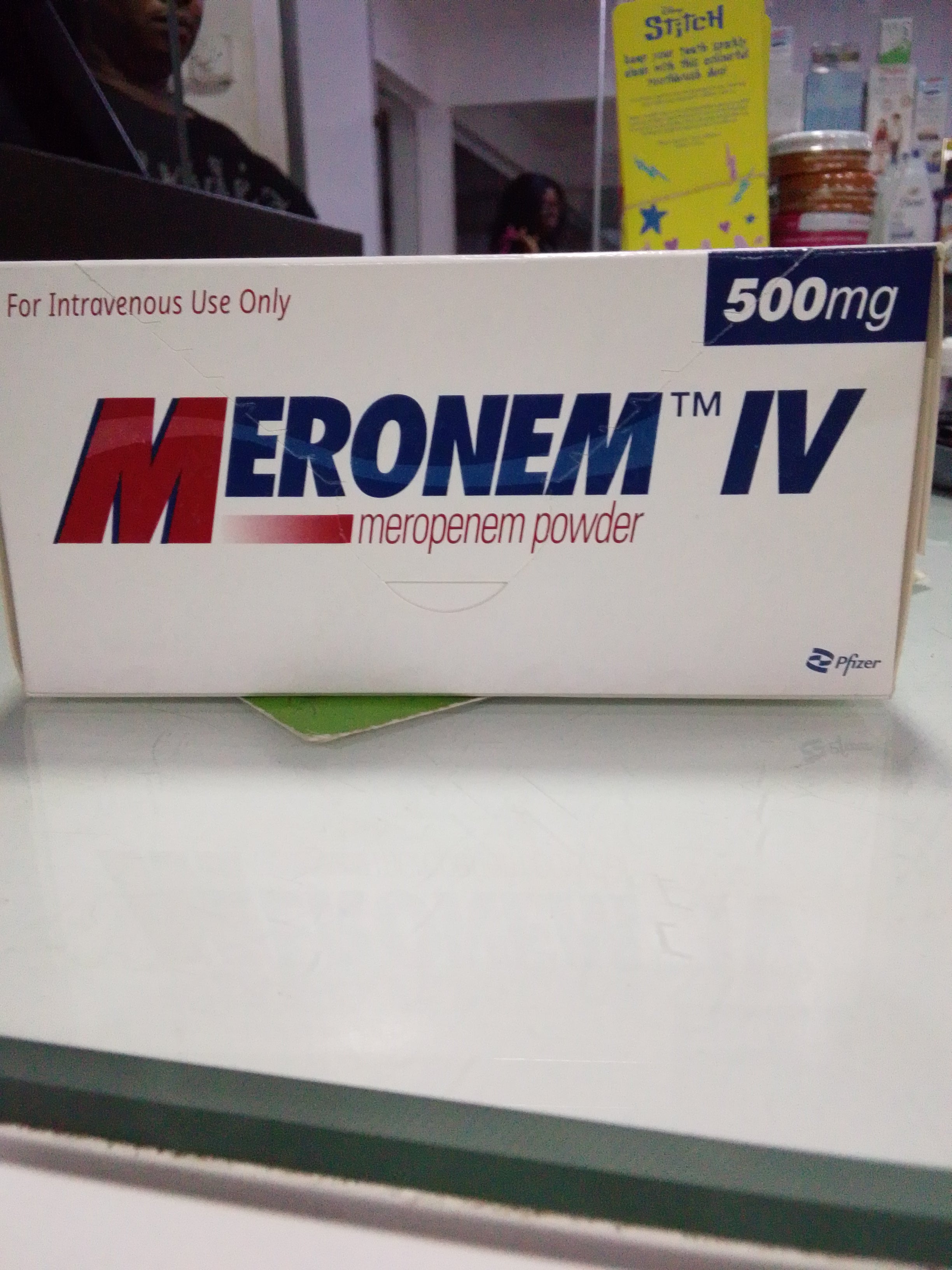 Meronem 500mg IV – VAFY PHARMACY & MART